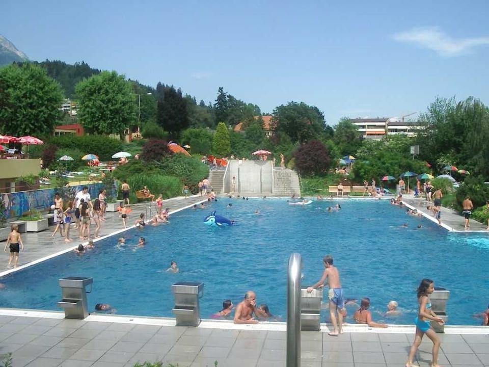 Schwimmbad Terrassenbad Jenbach
