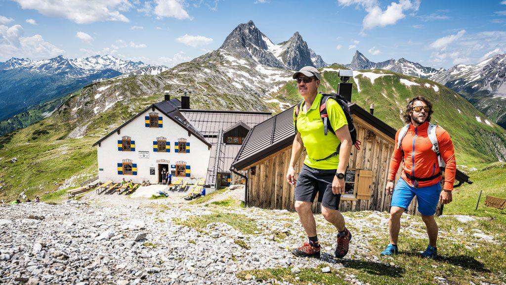 Kapall - Leutkircher Hütte - Kaiserjochhaus