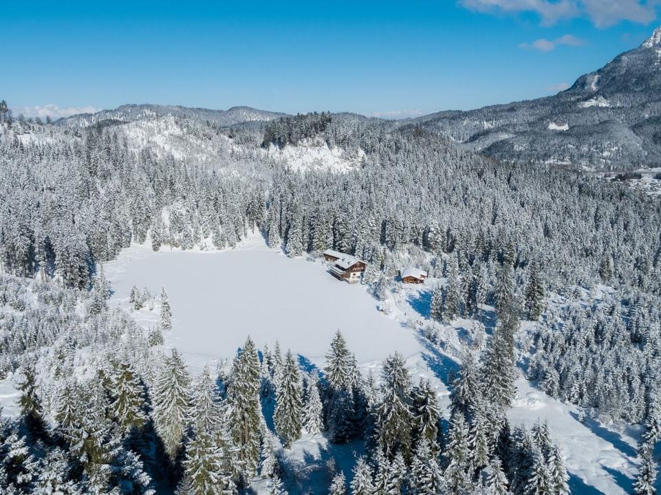 Winterwanderung zum Frauensee ab Lechaschau