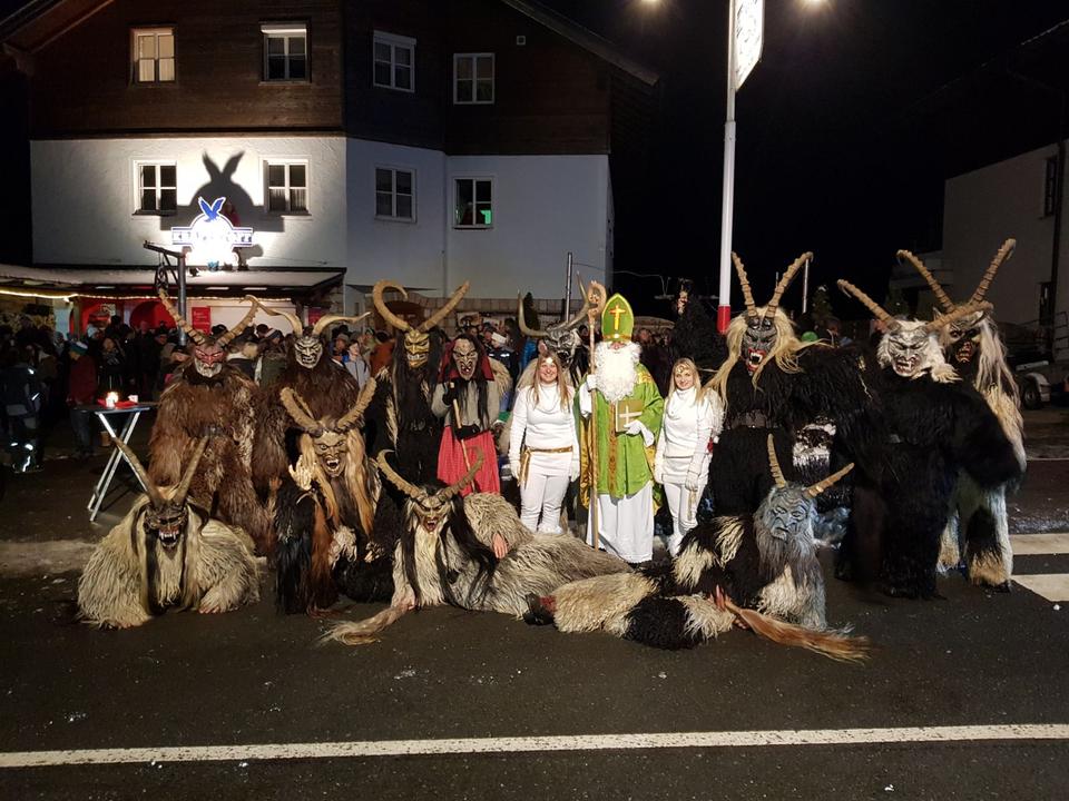 Krampuskränzchen der Riada Perchten