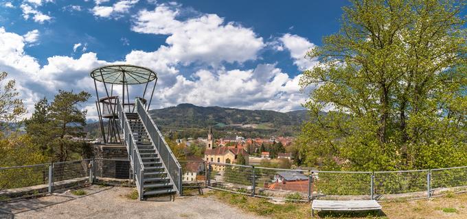 Massenburg Ruine - Aussichtsplattform Leoben